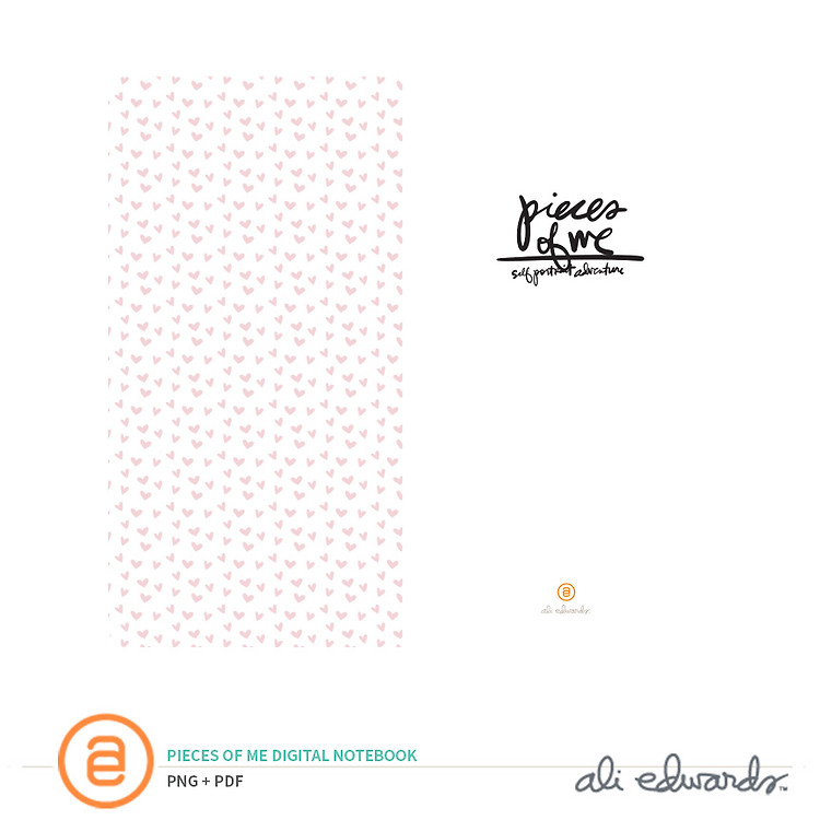 Ali Edwards Design Inc. | Pieces of Me Digital Notebook