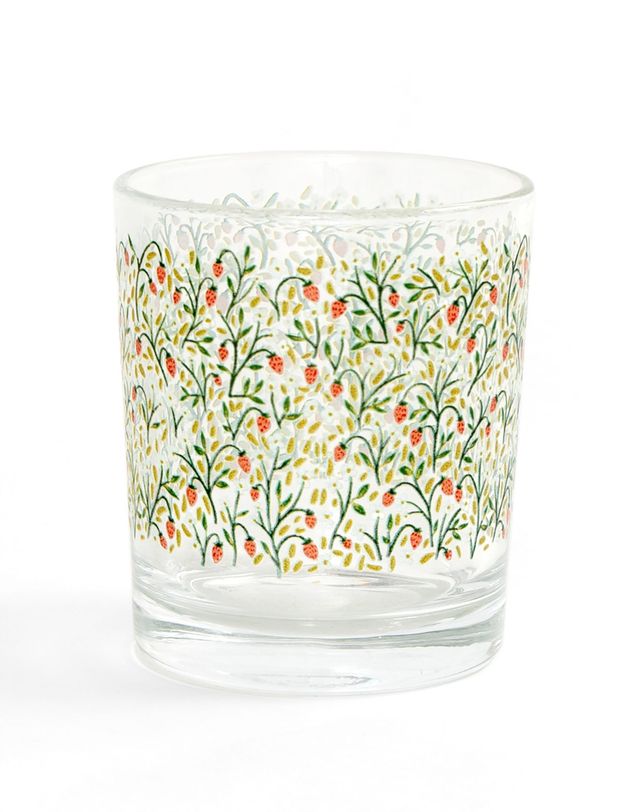 Strawberry Meadow Short Juice Glass - 1canoe2