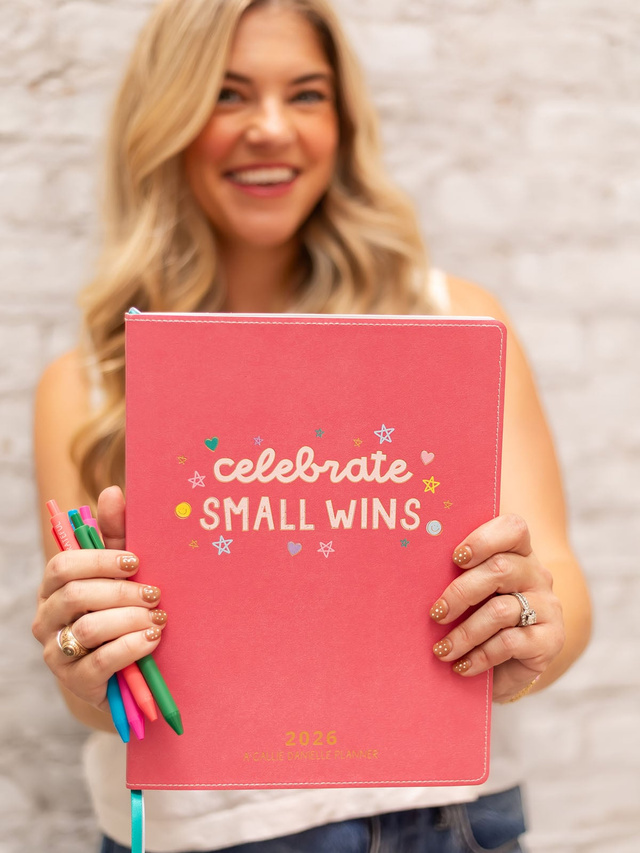 Celebrate Small Wins Planner: 2026 Calendar - Callie Danielle Shop