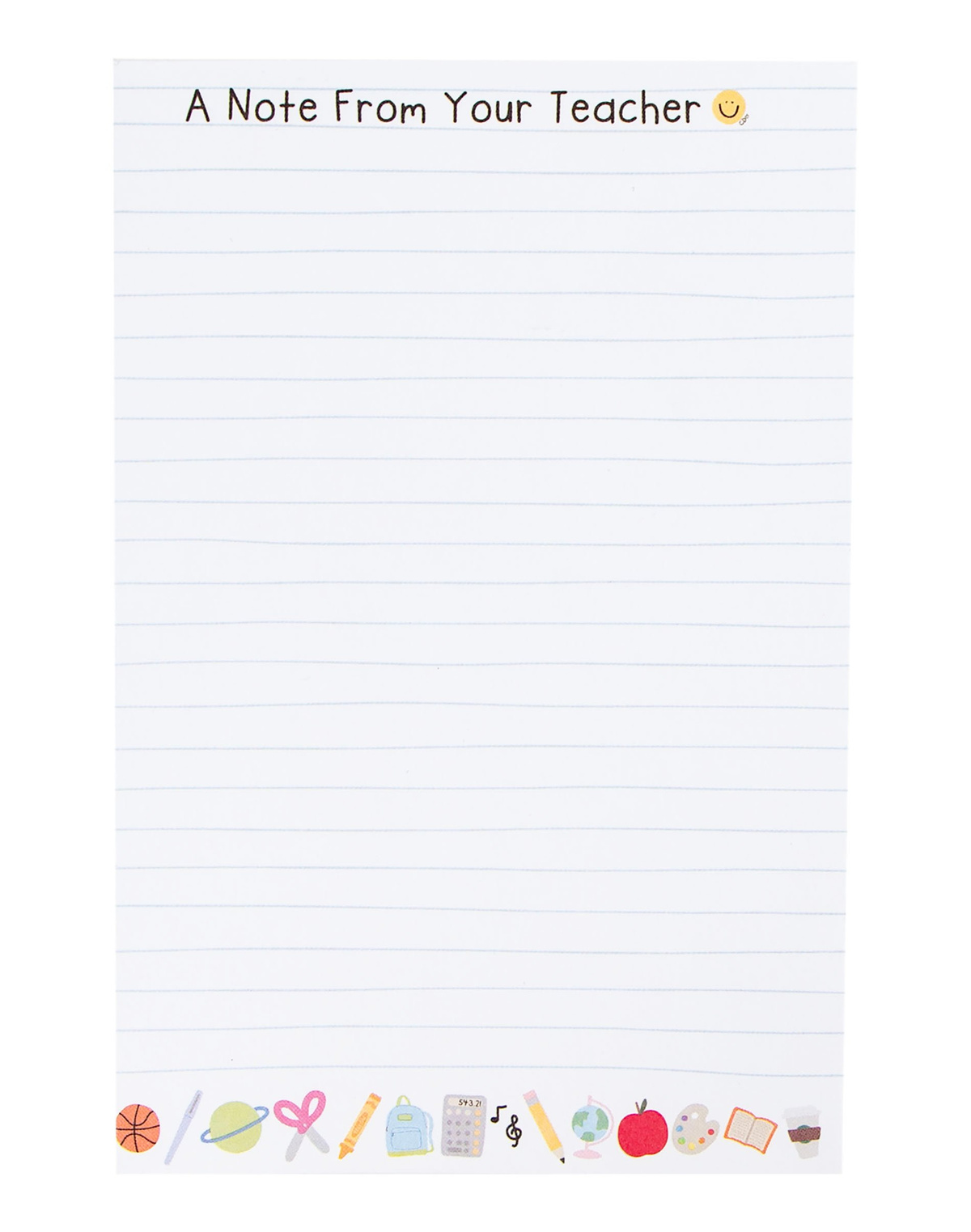 Note From Teacher Notepad - Callie Danielle Shop