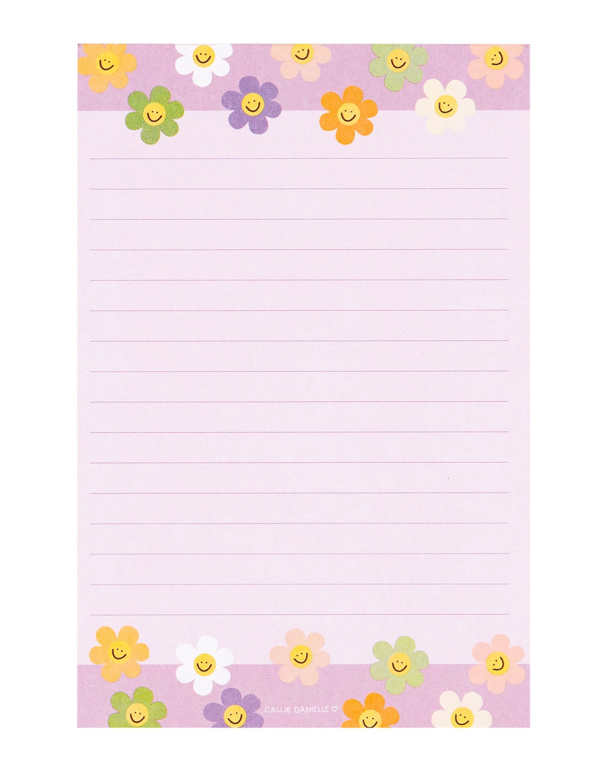 Happy Daisy Notepad - Callie Danielle Shop