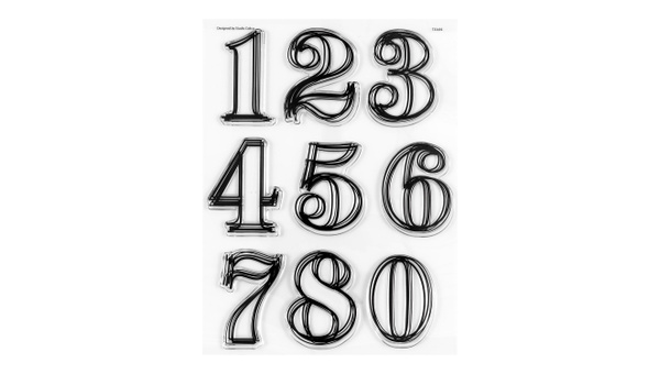 Stamp Set : 6×8 Alice Numbers - Studio Calico