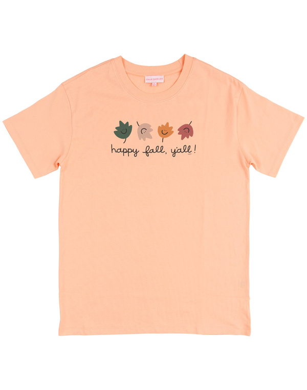 Happy Fall Y'all - Callie Tee - Peachy Pink - Callie Danielle Shop