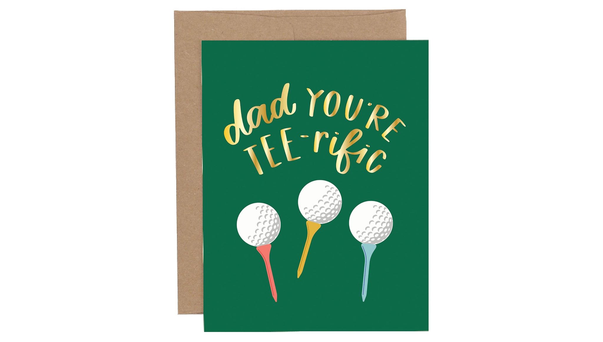 Dad You're Tee-rific Greeting Card - Pippi Post