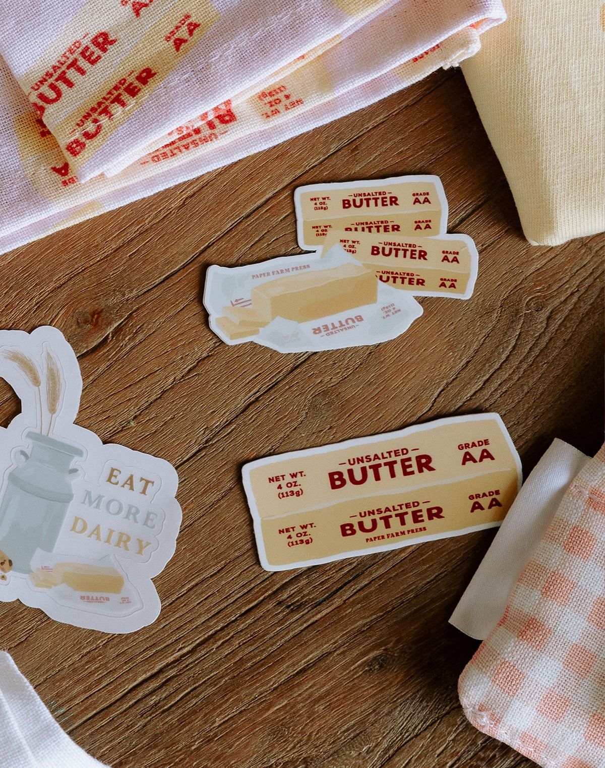 Butter Decal Sticker - Paper Farm Press