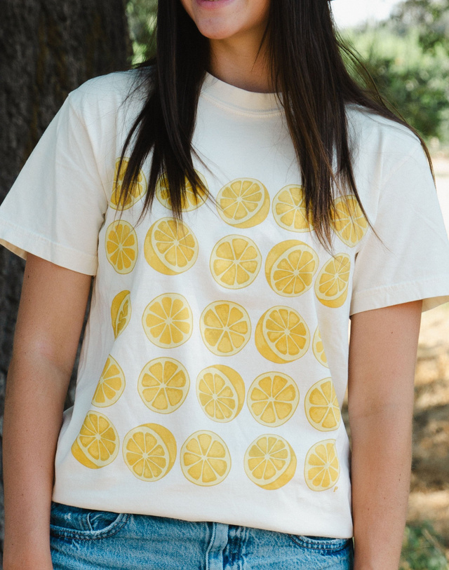 Peach Blossom Tee - Paper Farm Press