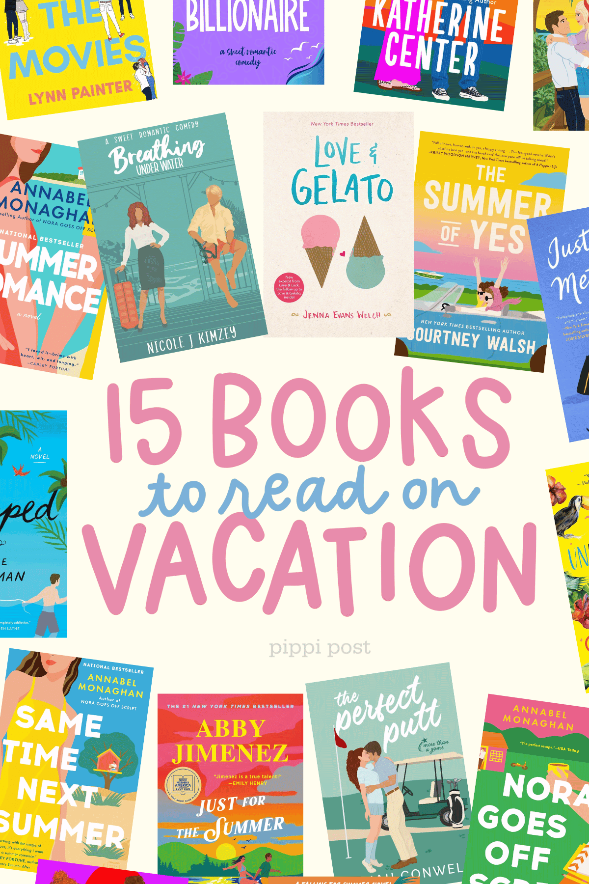 Blog: 15 Books to Read on Vacation! - Pippi Post
