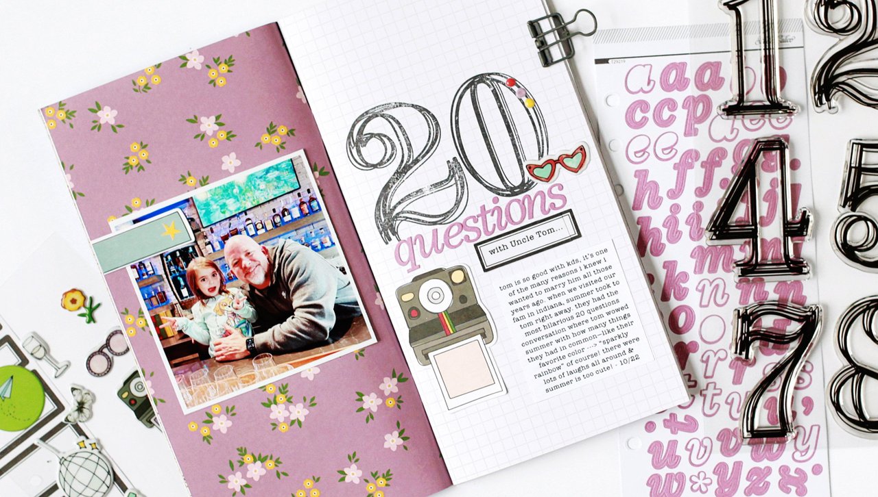 Stamp Set : 6×8 Alice Numbers - Studio Calico