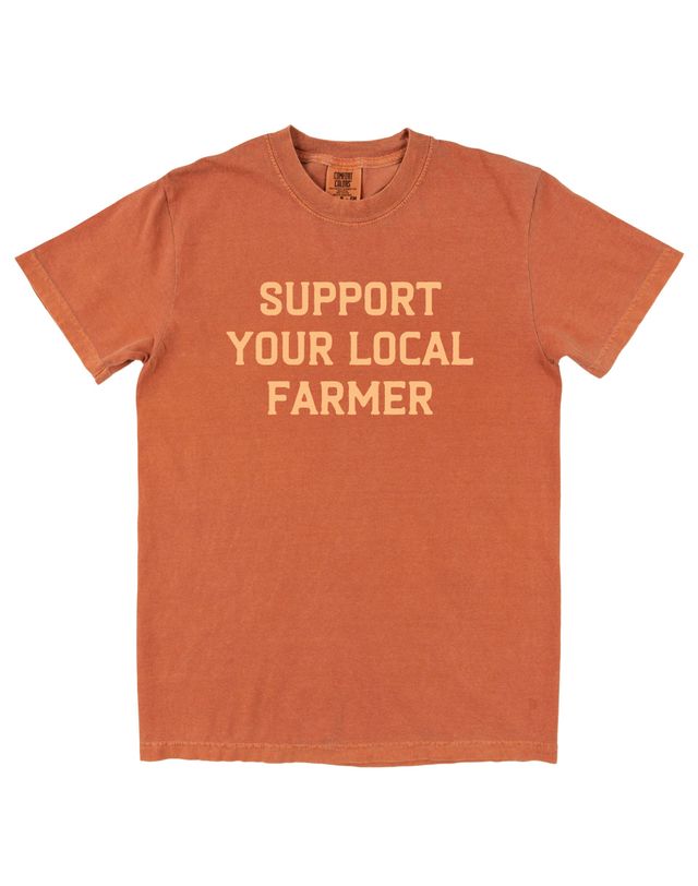 Support Your Local Farmer Tee - Paper Farm Press