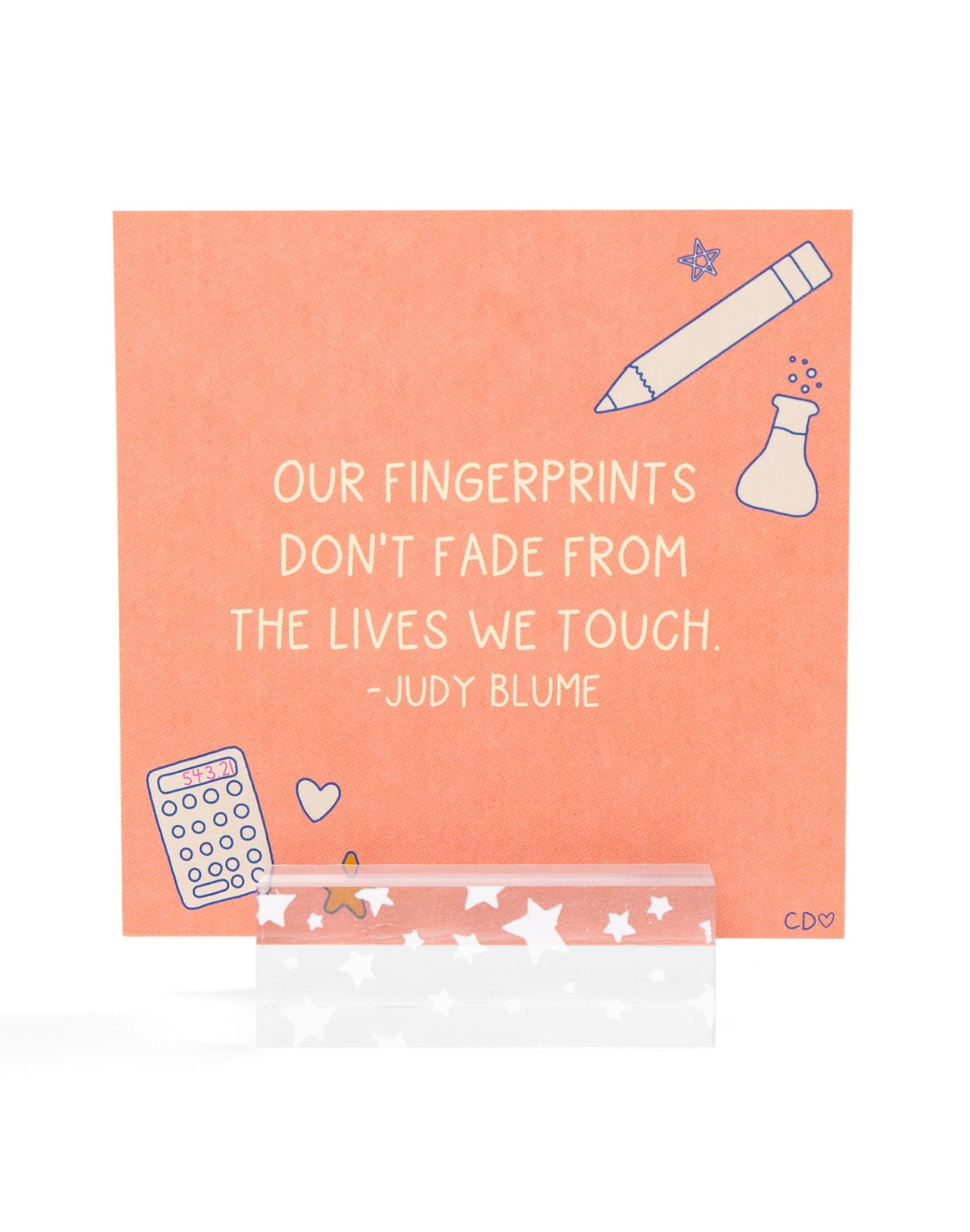 Phrases For Teachers Encouraging Desk Card Set - Callie Danielle Shop