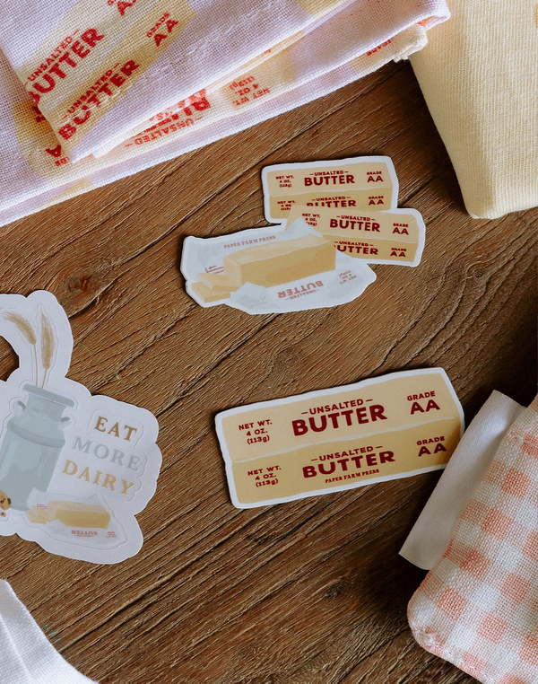 Butter Decal Sticker - Paper Farm Press