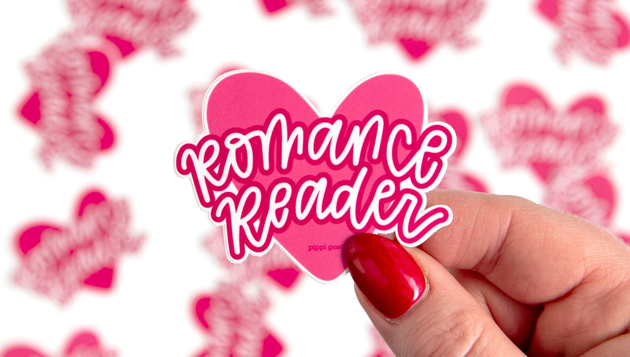 Romance Reader Decal Sticker - Pippi Post