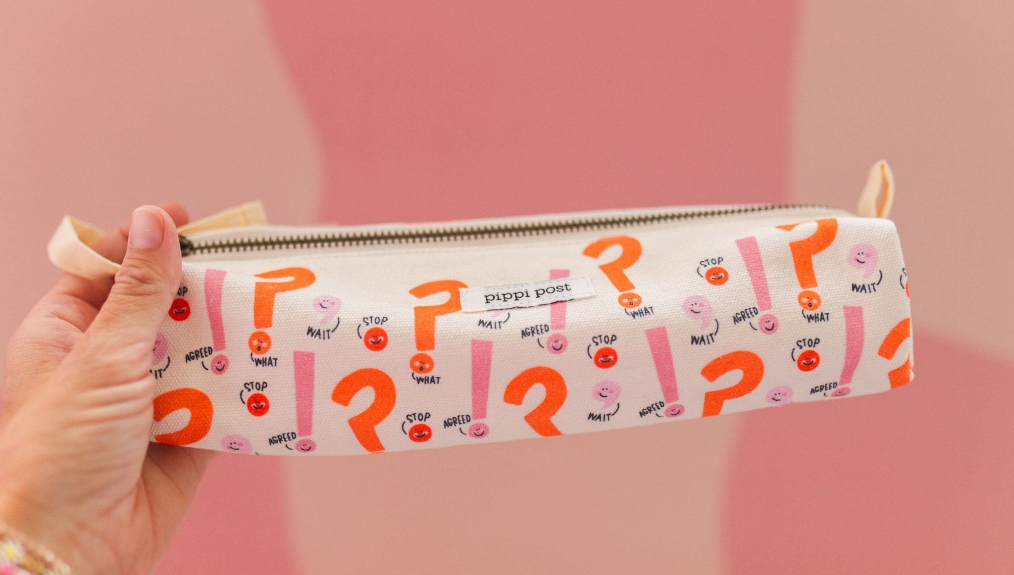 Punctuation Pencil Pouch - Pippi Post
