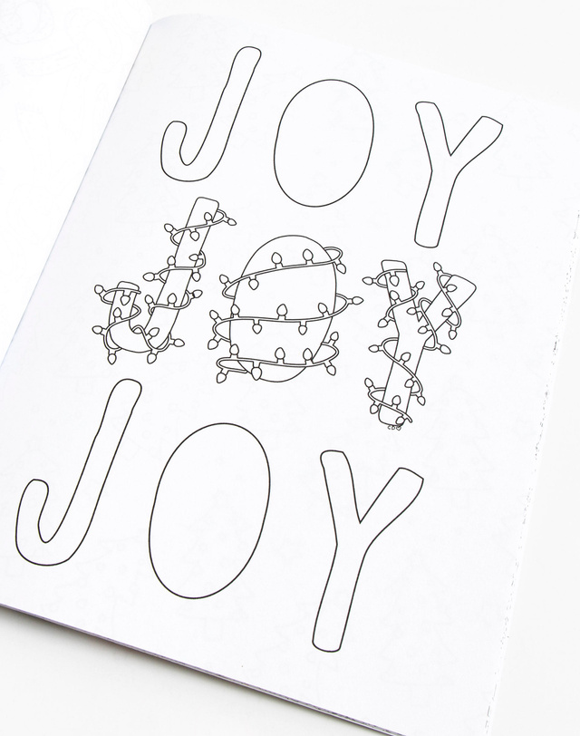Fall & Holiday Coloring Book - Callie Danielle Shop