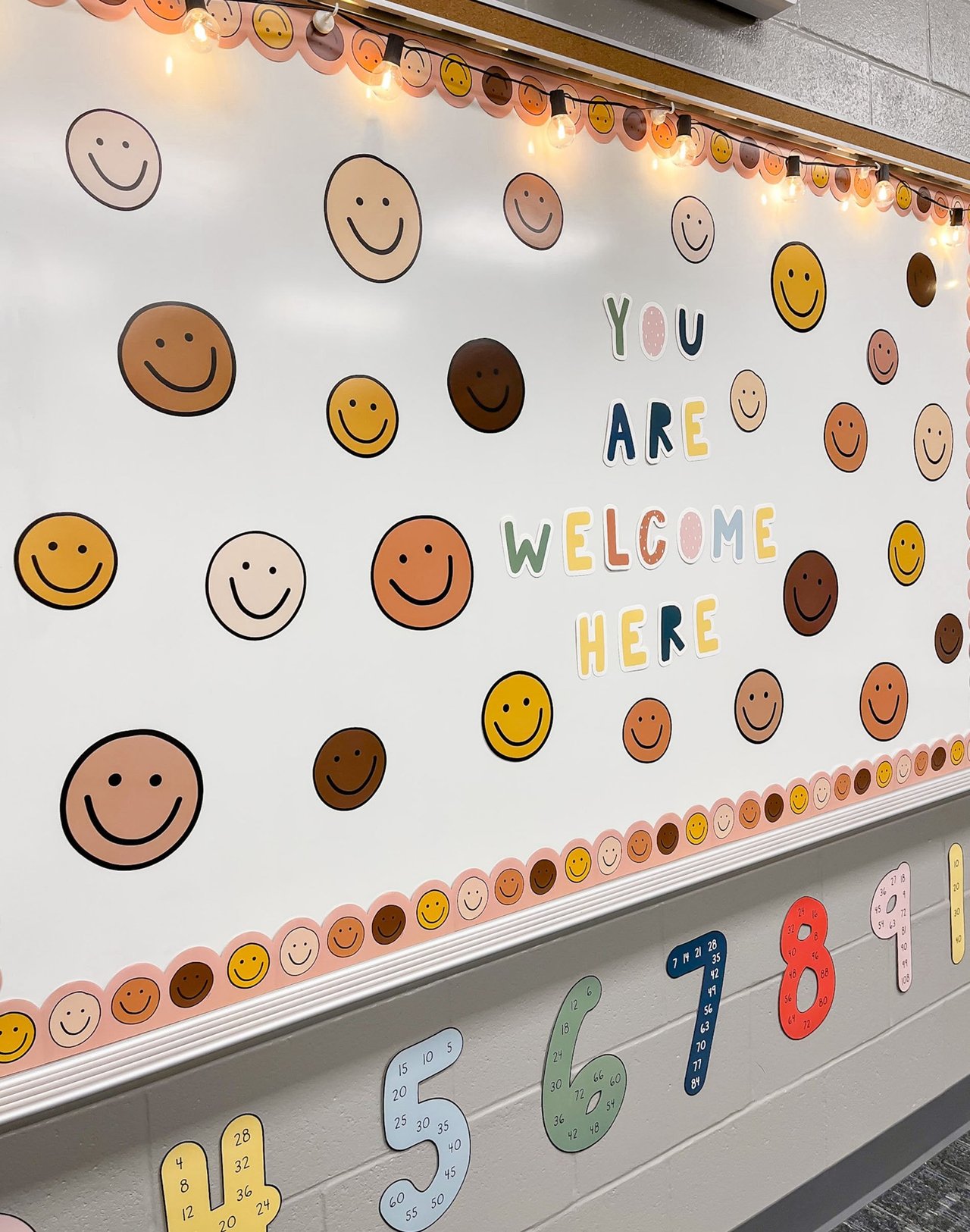 Inclusive Smileys Bulletin Board Kit - Callie Danielle Shop