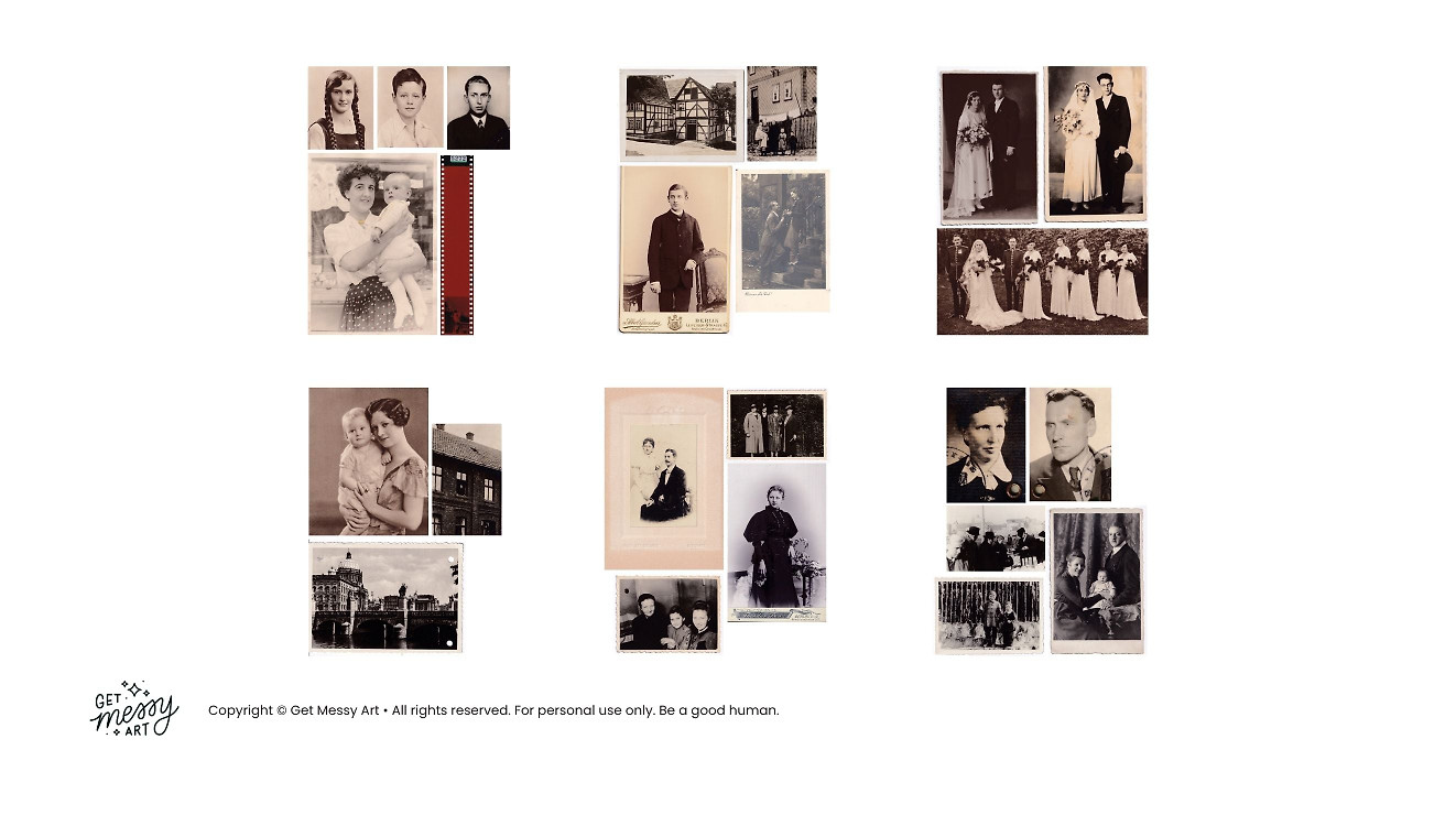 Digital Ephemera Photos Get Messy