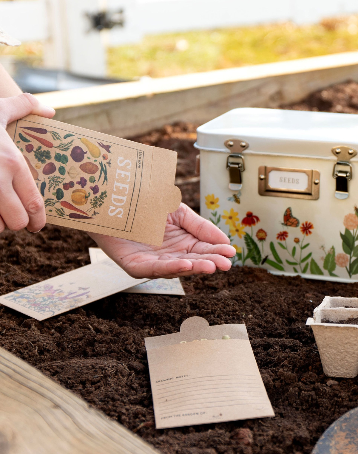 Vegetable Seed Storage Packets - 1canoe2