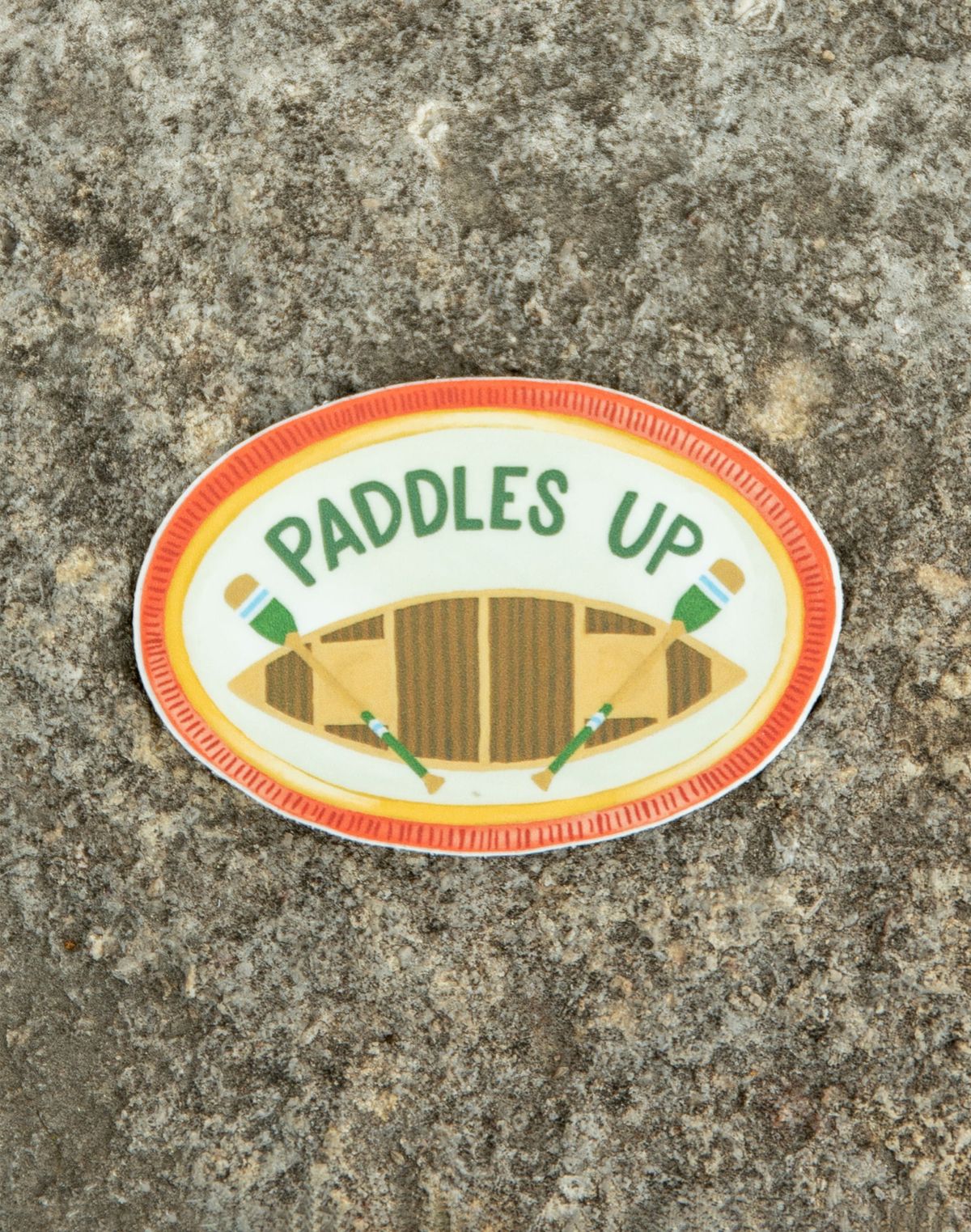 Paddles Up Decal Sticker - 1canoe2
