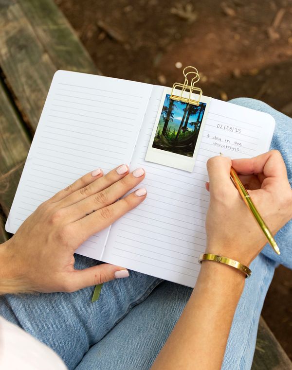 Strawberry Meadow Lay Flat Journal - 1canoe2