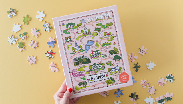 Map of Avonlea - 500 Piece Jigsaw Puzzle - Pippi Post