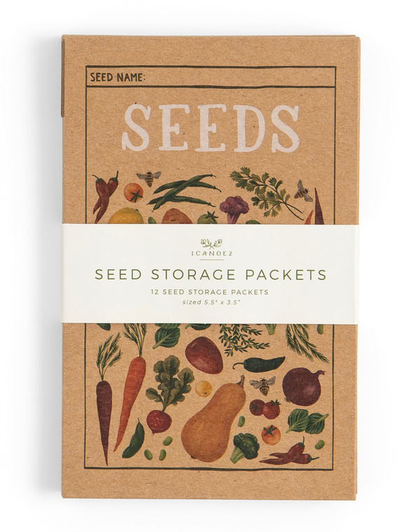 Vegetable Seed Storage Packets - 1canoe2