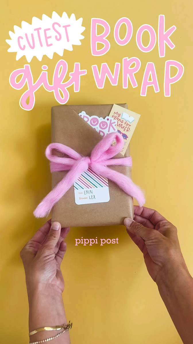 Blog: My Favorite Way to Wrap a Book! - Pippi Post