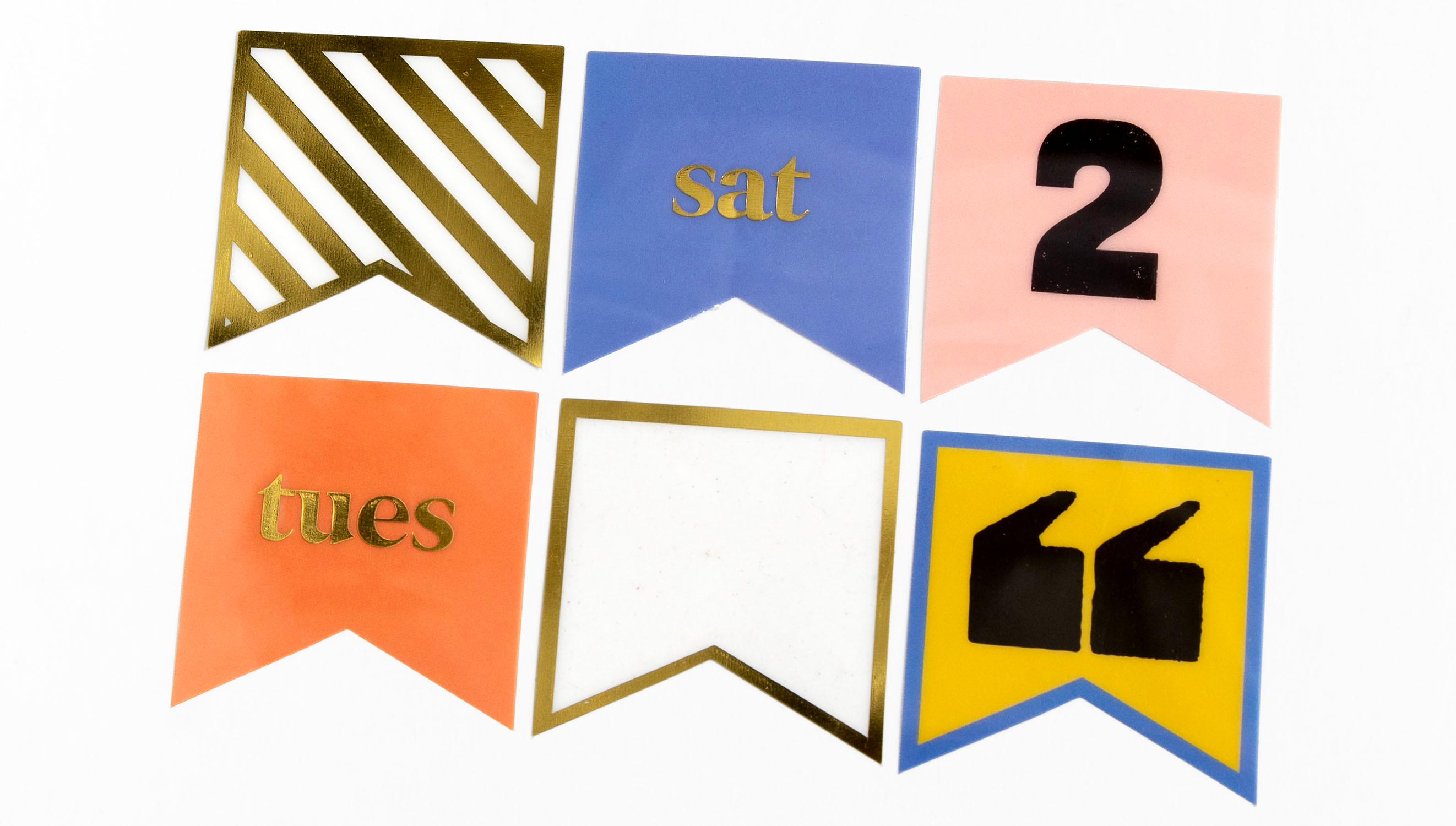 Ali Edwards Design Inc. | Weekly Plastic Banners