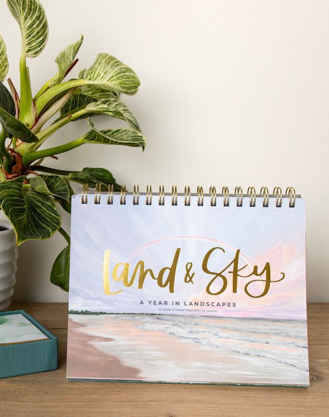 Land & Sky Desk Flip Calendar - 1canoe2