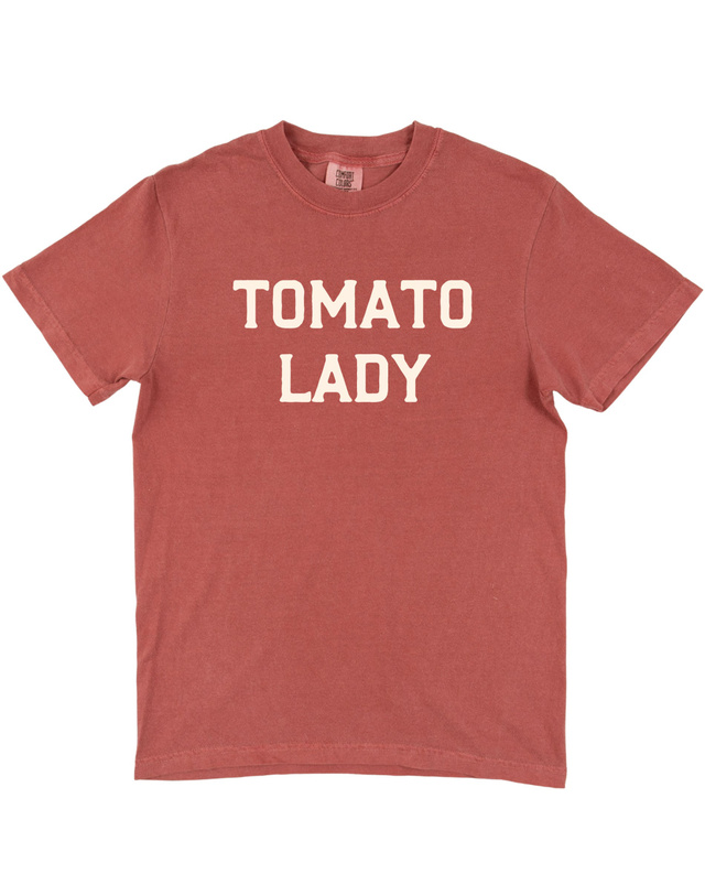 Tomato Lady Tee - Paper Farm Press