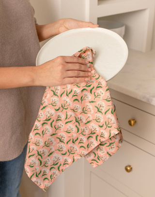 Pink Daisy Tin Recipe Box - 1canoe2